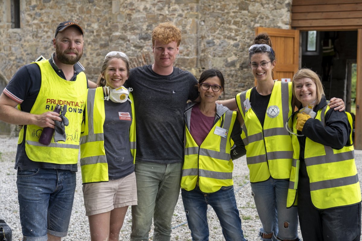 Summer working party at Boxley, Kent | The SPAB